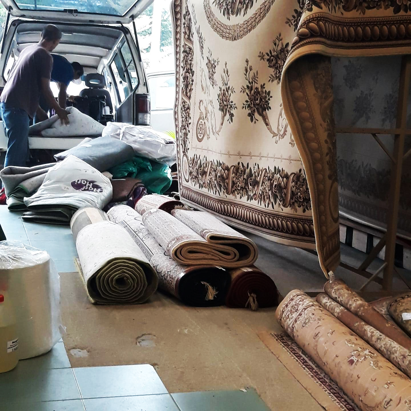 Cuci Karpet Kota Warisan | Kami Ambil, Cuci & Hantar Semula